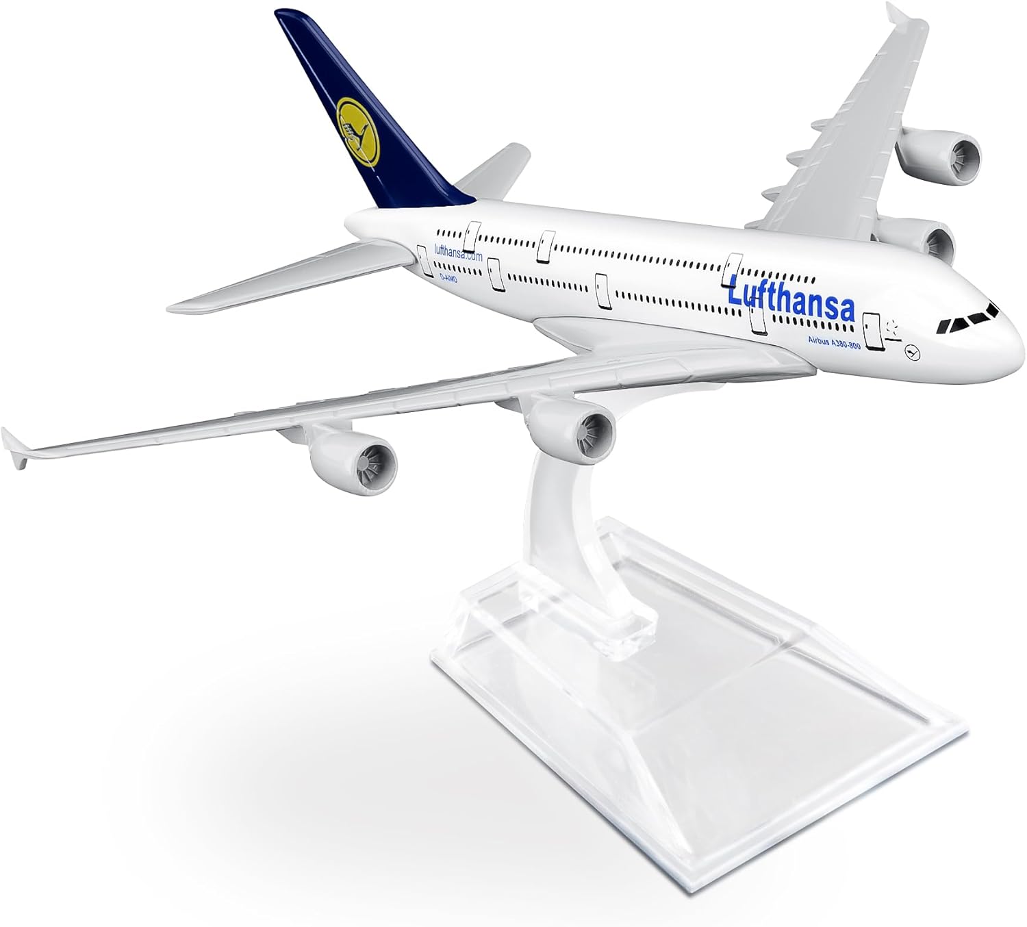 Amazon.com: SimplyAir 1/400 Lufthansa A380-800 Airplane Model Kits die ...