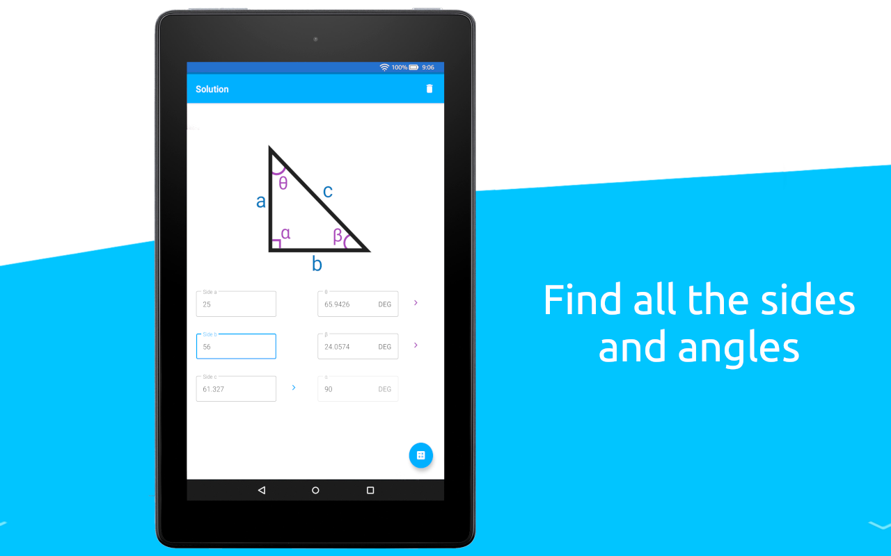 📐 Trigonometric Calculator - App on the Amazon Appstore