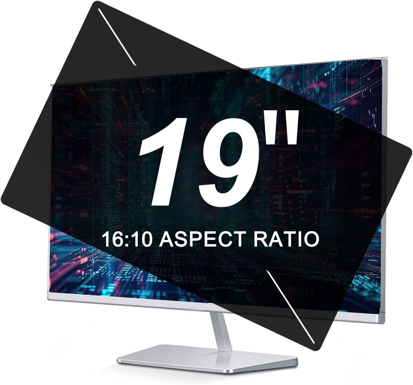 Amazon.com: TYLGDSGS 19 Inch Privacy Screen for Monitor -Anti-Scratch ...