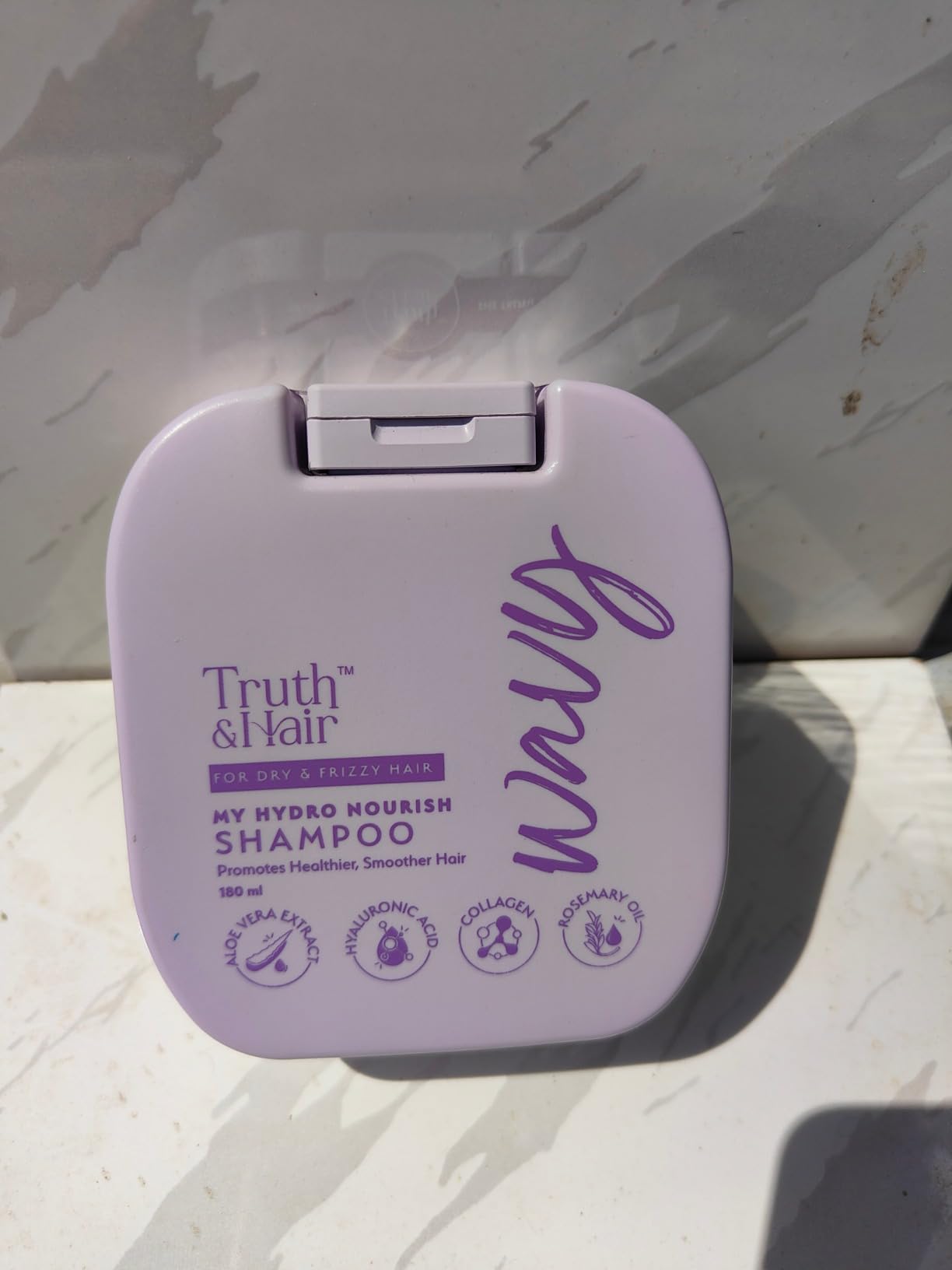 Buy TRUTH & HAIR Hydro Nourish Shampoo for Wavy Hair (180ml) | Enriched ...