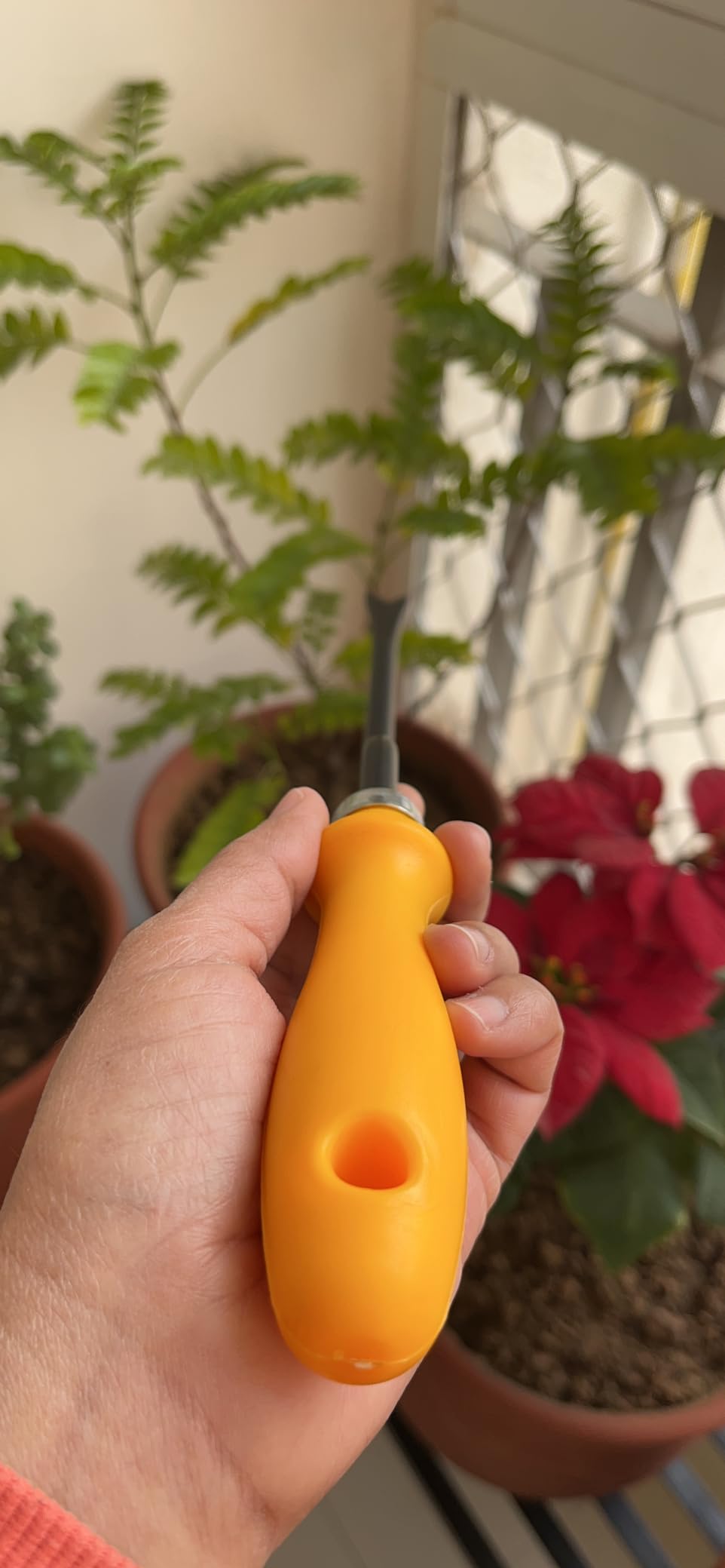 UGAOO Durable Gardening Hand Tool for Gardening - Single Prong Weeder ...