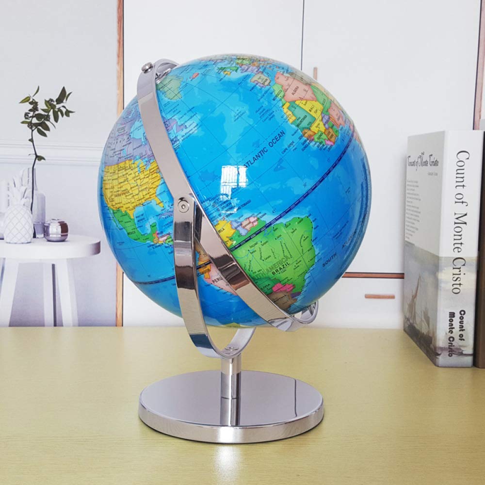 Buy Globe Geography Table,Round Earth World with Detailed World ...