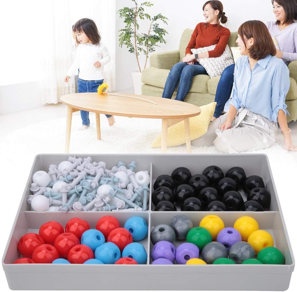 HEEPDD Molecular Model Kit, 140 Pcs Organic Chemistry Molecular ...