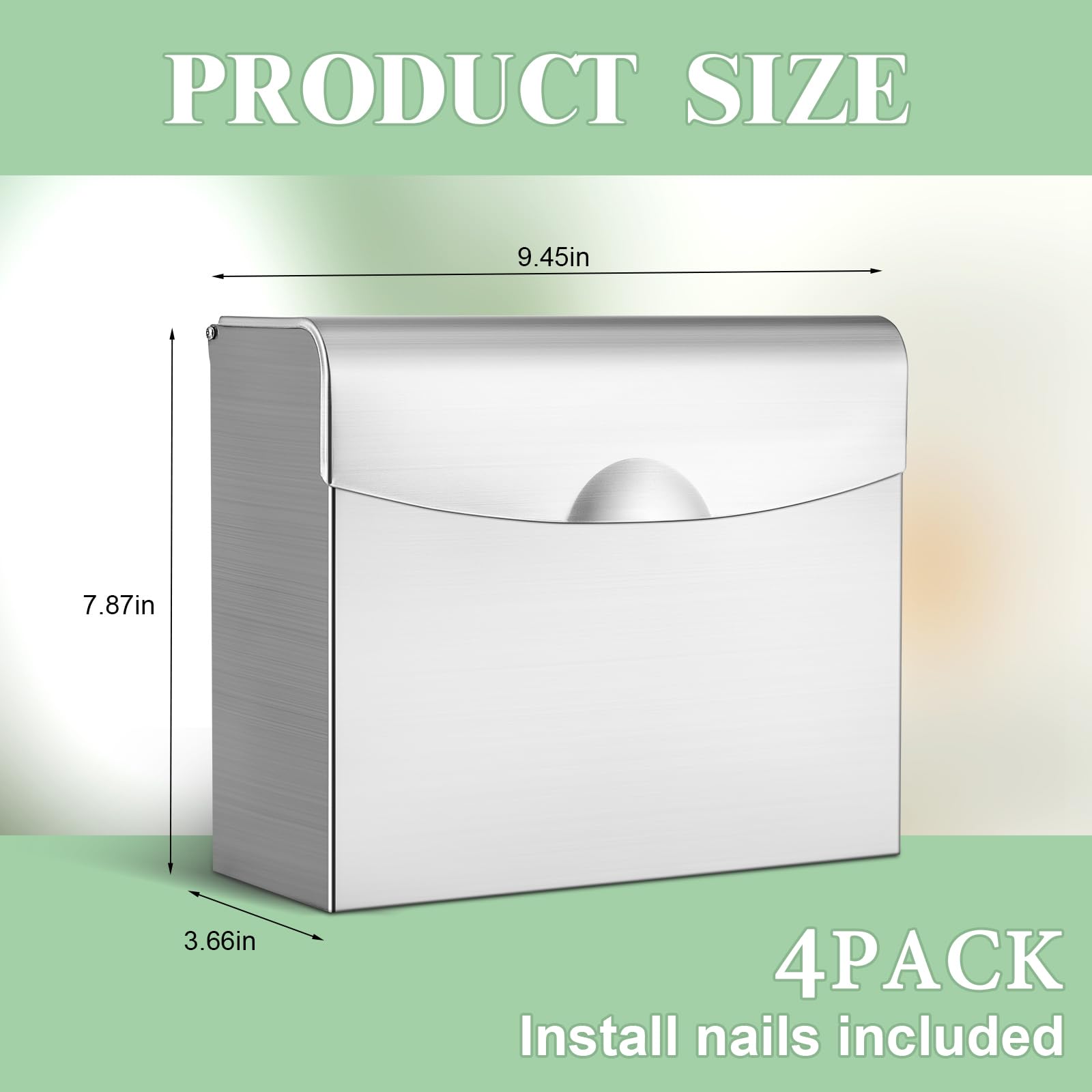 Snapklik.com : Tioncy 4 Pcs Sanitary Napkin Disposal Receptacle ...