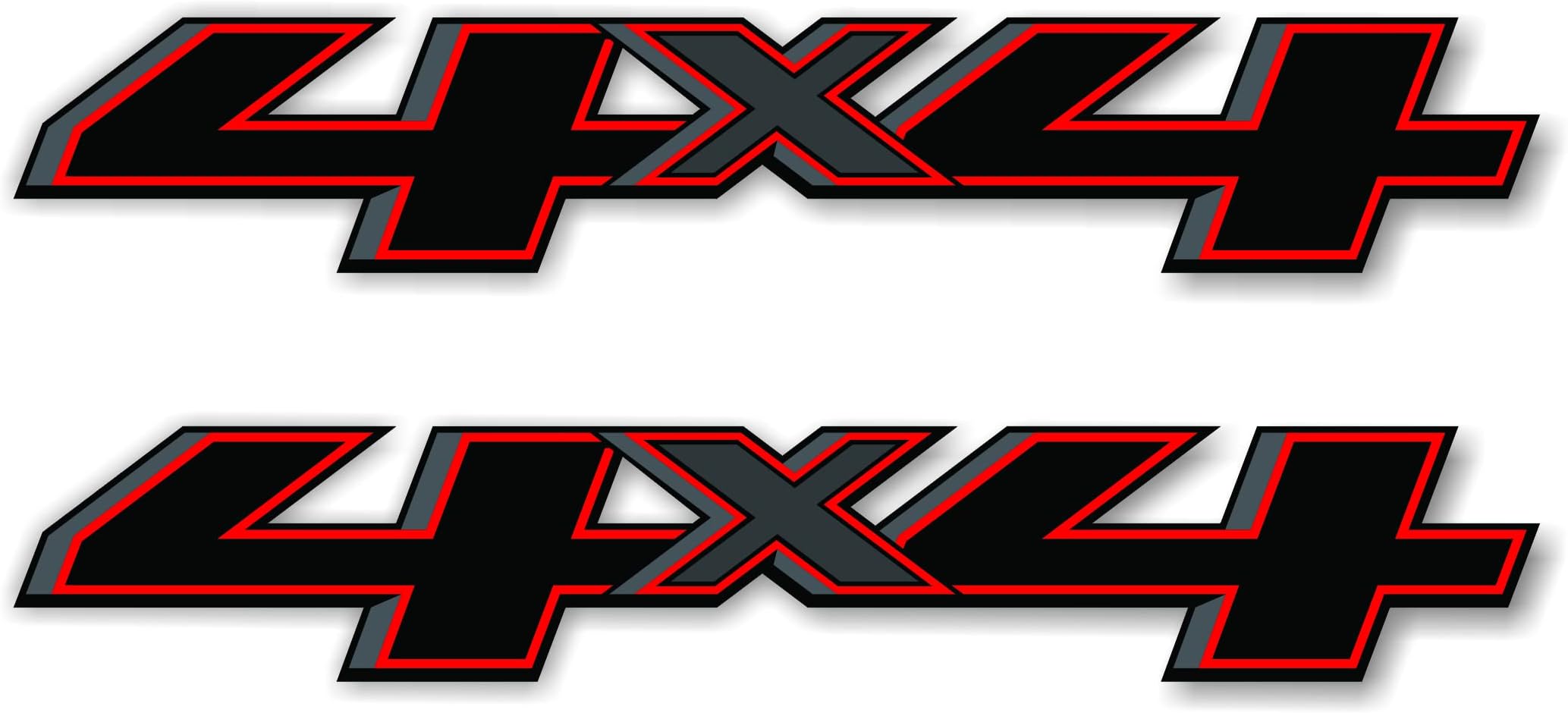 Amazon.com - Gold Hook 4x4 Decals for Trucks Ford f150, Bedside Off ...