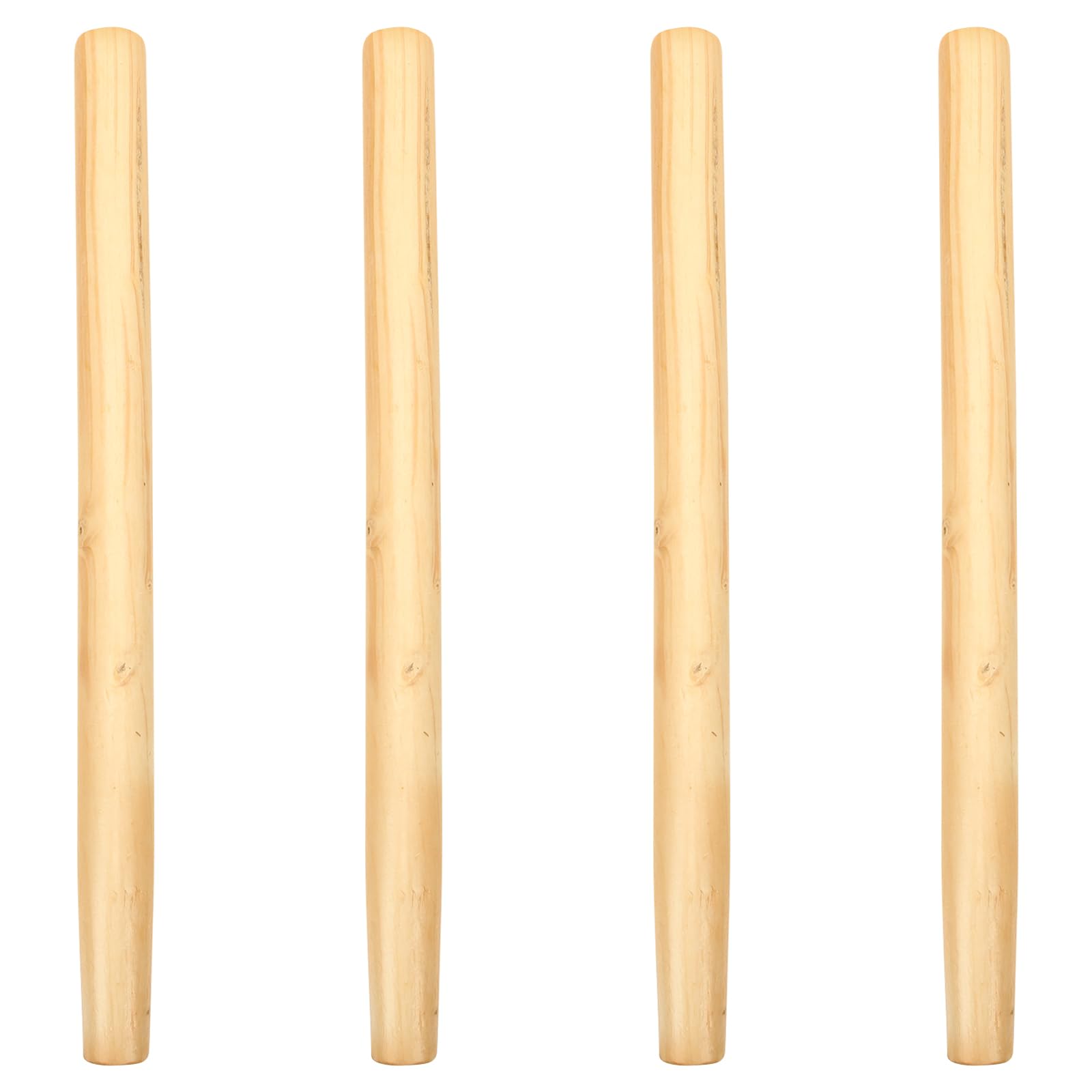 Yardwe 4PCS Wooden Handles Replacement, 15Inch Shovel Handle Garden ...