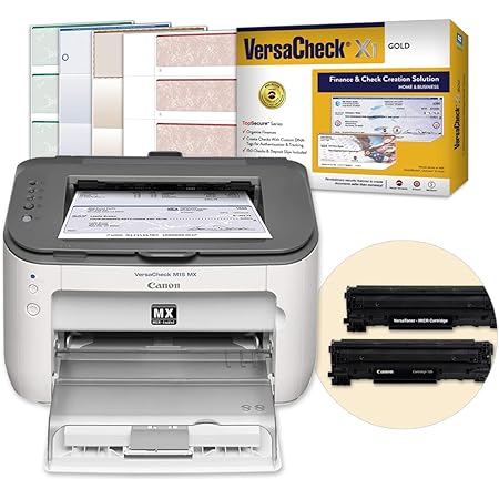 Amazon.com: VersaCheck HP DeskJet 3755 MXE MICR Check Printer Presto ...