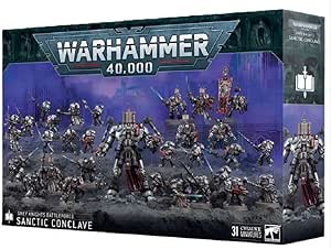 Amazon.com: Warhammer 40K Grey Knights Sanctic Conclave Battleforce Box ...