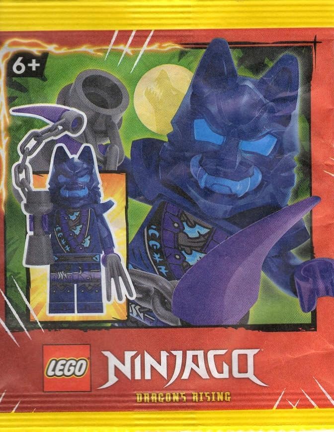 Amazon.com: LEGO Ninjago: Wolf Mask Warrior Minifigure with Claw and ...