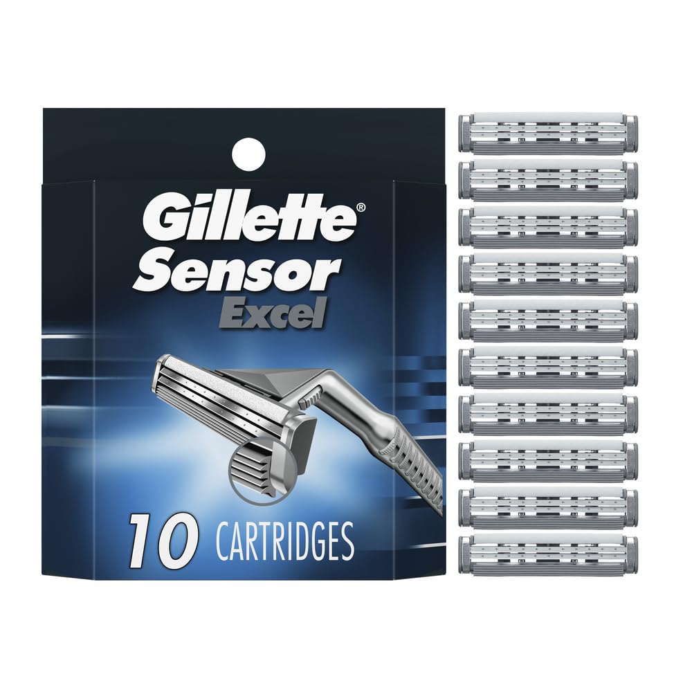 Gillette SensorExcel Cartridges 10 Count : Amazon.ca: Beauty & Personal ...