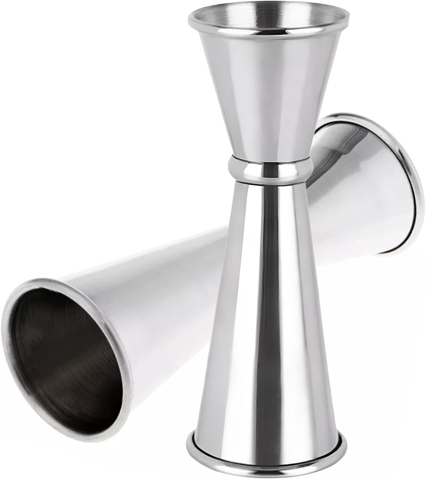 Zulay Premium Jigger de cóctel doble estilo japonés, acero inoxidable ...