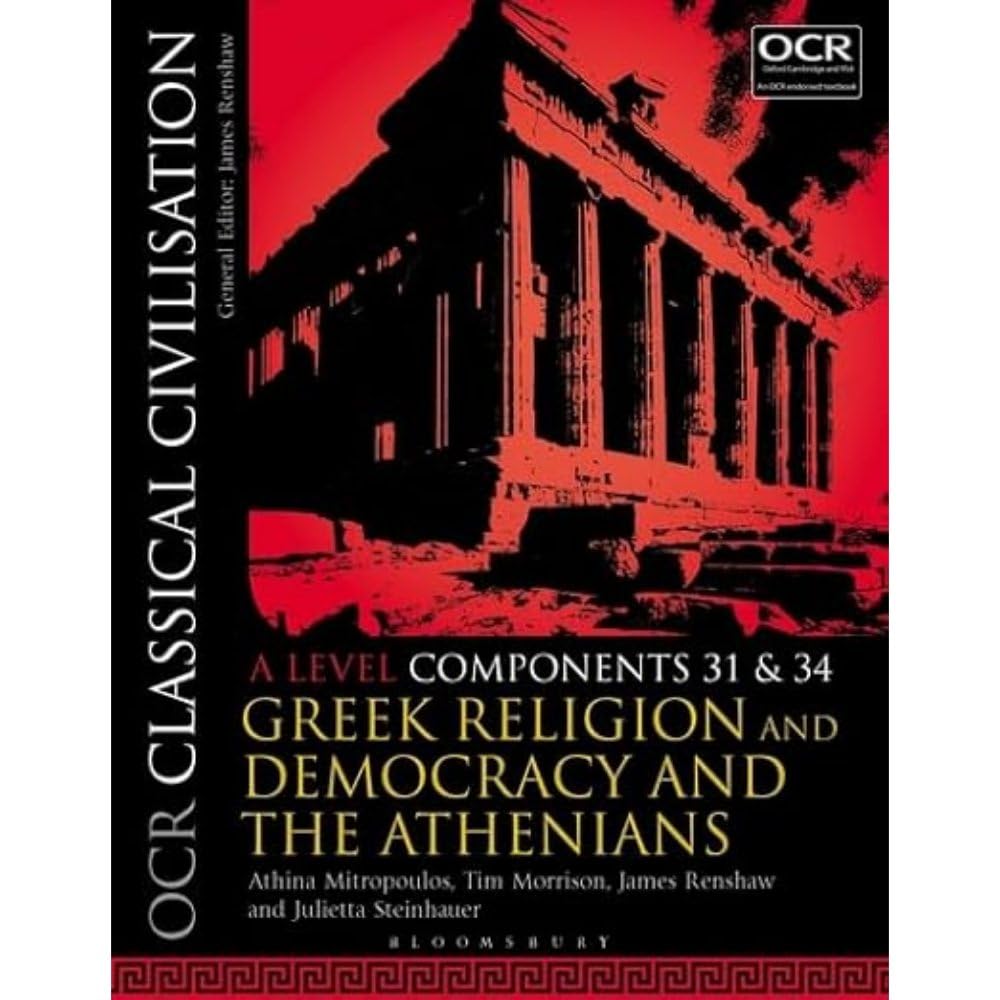 OCR Classical Civilisation A Level Components 31 and 34: Greek Religion ...