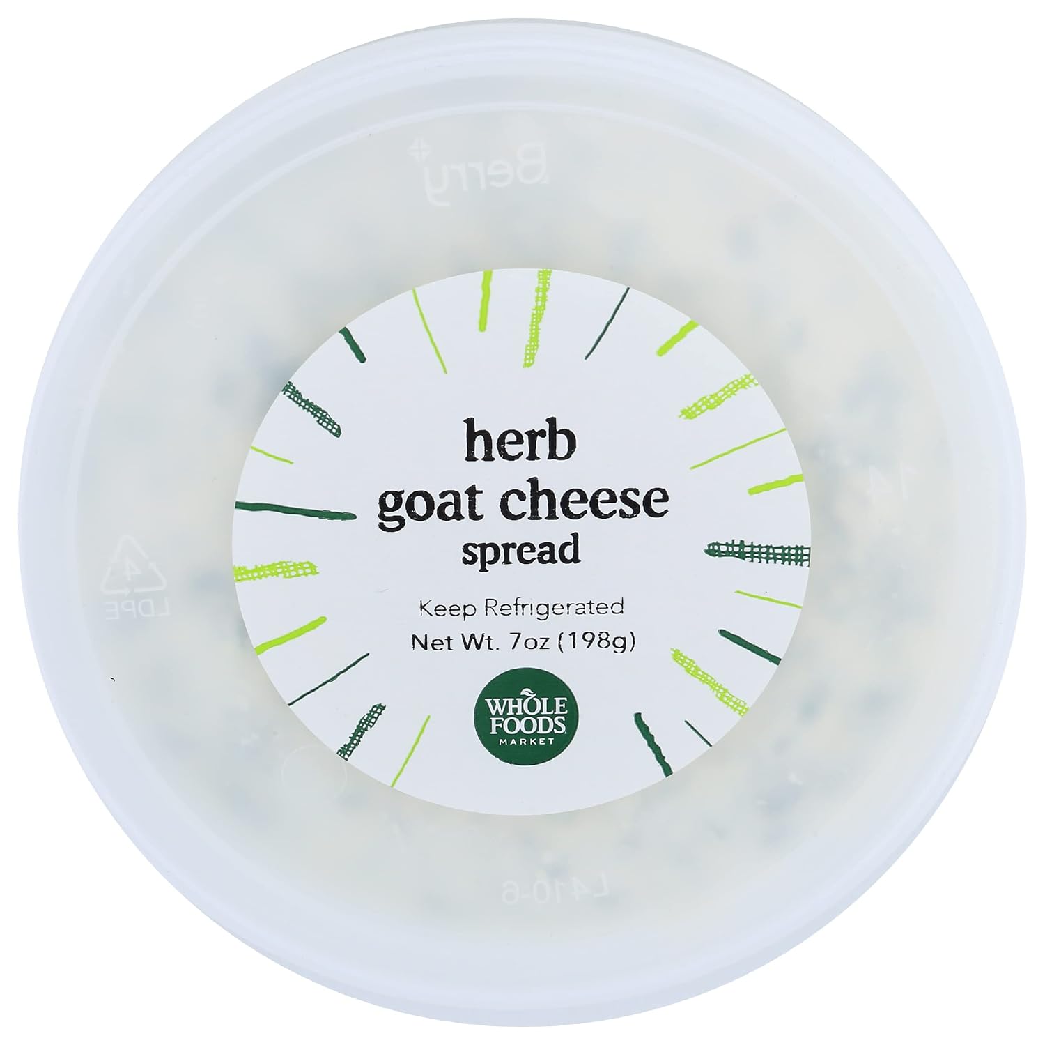 Amazon.com: Brett Anthony Foods Herb Goat Cheese Spread, 7 OZ : Grocery ...