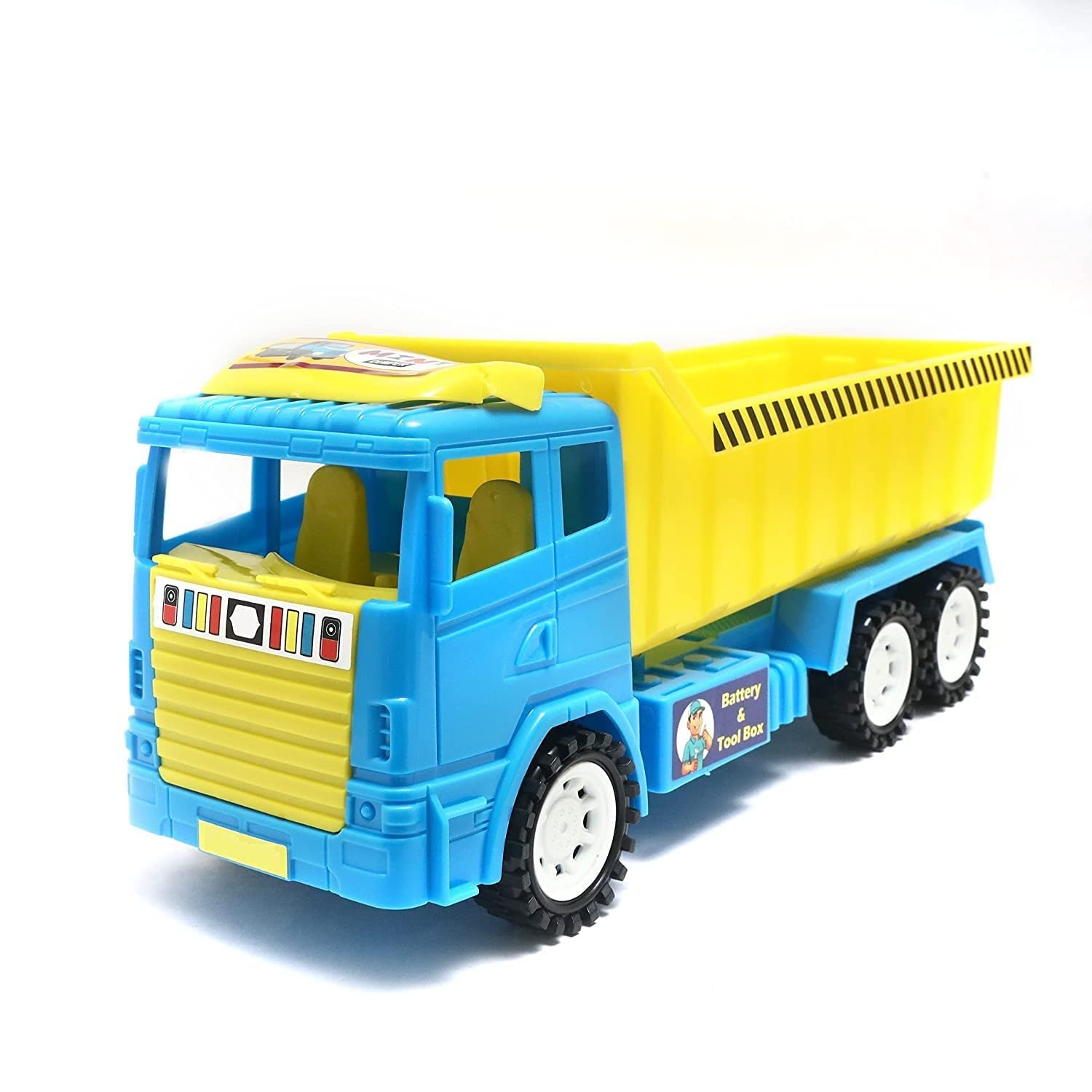 PRIMEFAIR Construction Vehicles for Kids Pretend Play Toy Trucks Push ...