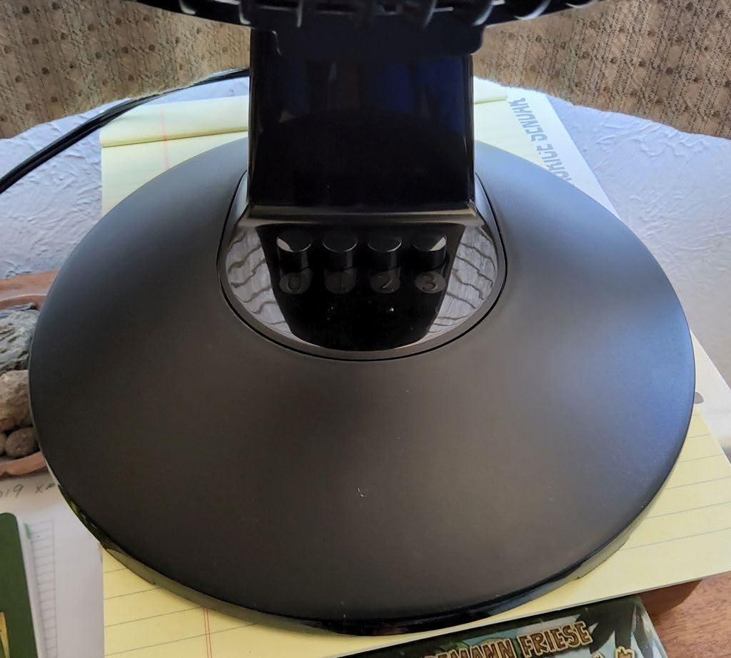 $7/mo - Finance PELONIS Table Fan 12-Inch Oscillating Table Fan Small ...