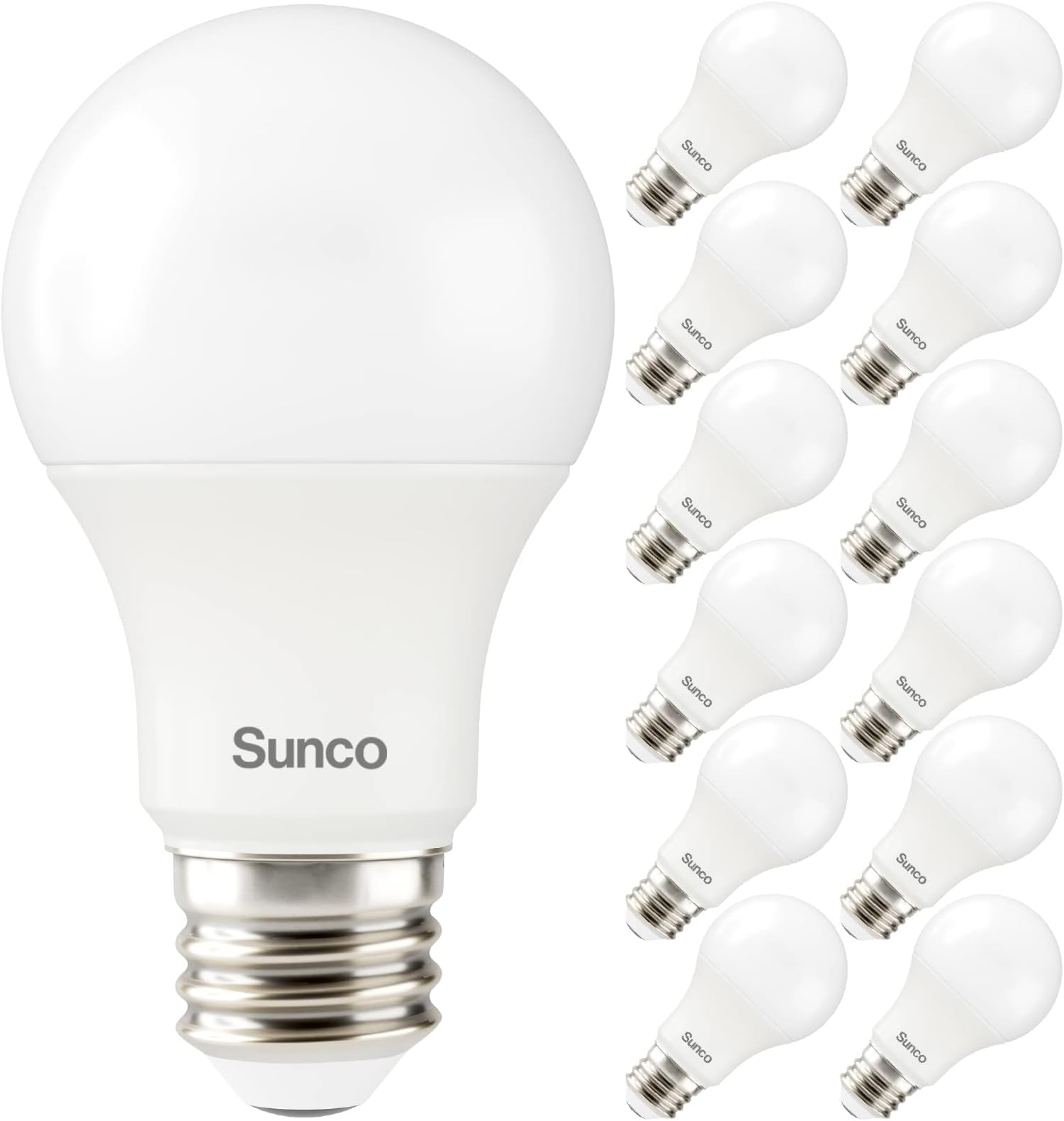 Halco ProLed Led Light Bulbs A19 2 Non Dimmable, Frosted 120V, 60W ...