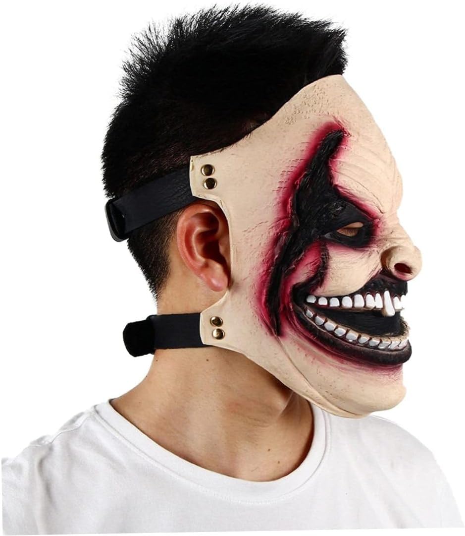 Amazon.com: Mednkoku Fiend Mask, Adjustable Elastic Halloween Carnival ...