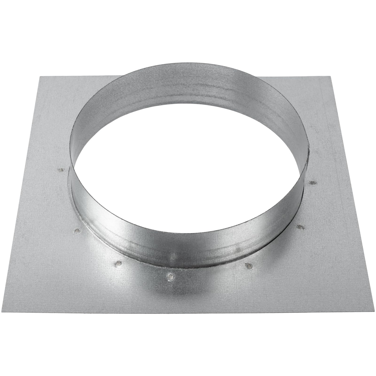 ECOPRO VENT 6" Inch Duct Connector Flange - Galvanized Steel - HVAC ...