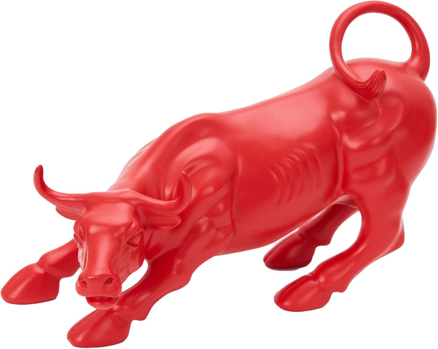 Amazon.com: AMOIENSIS Wall Street Réplica de estatua de toro de resina ...