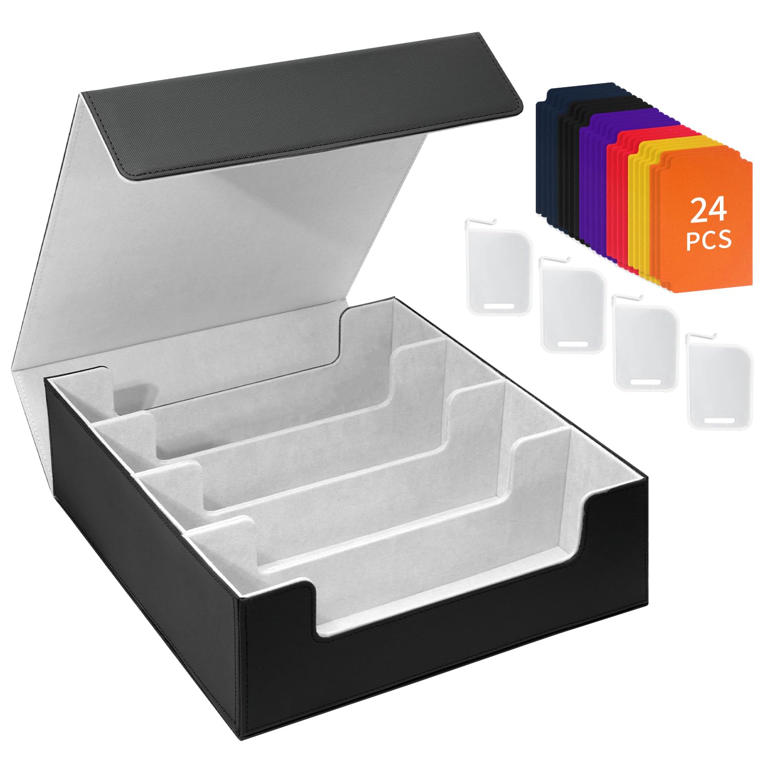 Amazon.com: HESTECH Trading Card Storage Box, 3000+ Card Storage Box ...