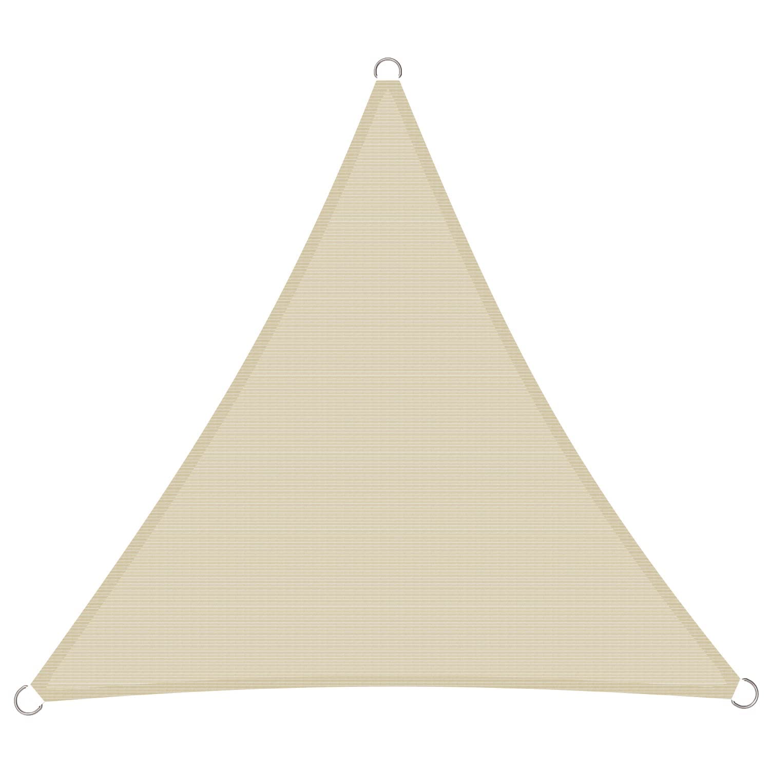 Amazon.com : FLORALEAF Sun Shade Sail Beige 6'x6'x6' Triangle Heavy ...