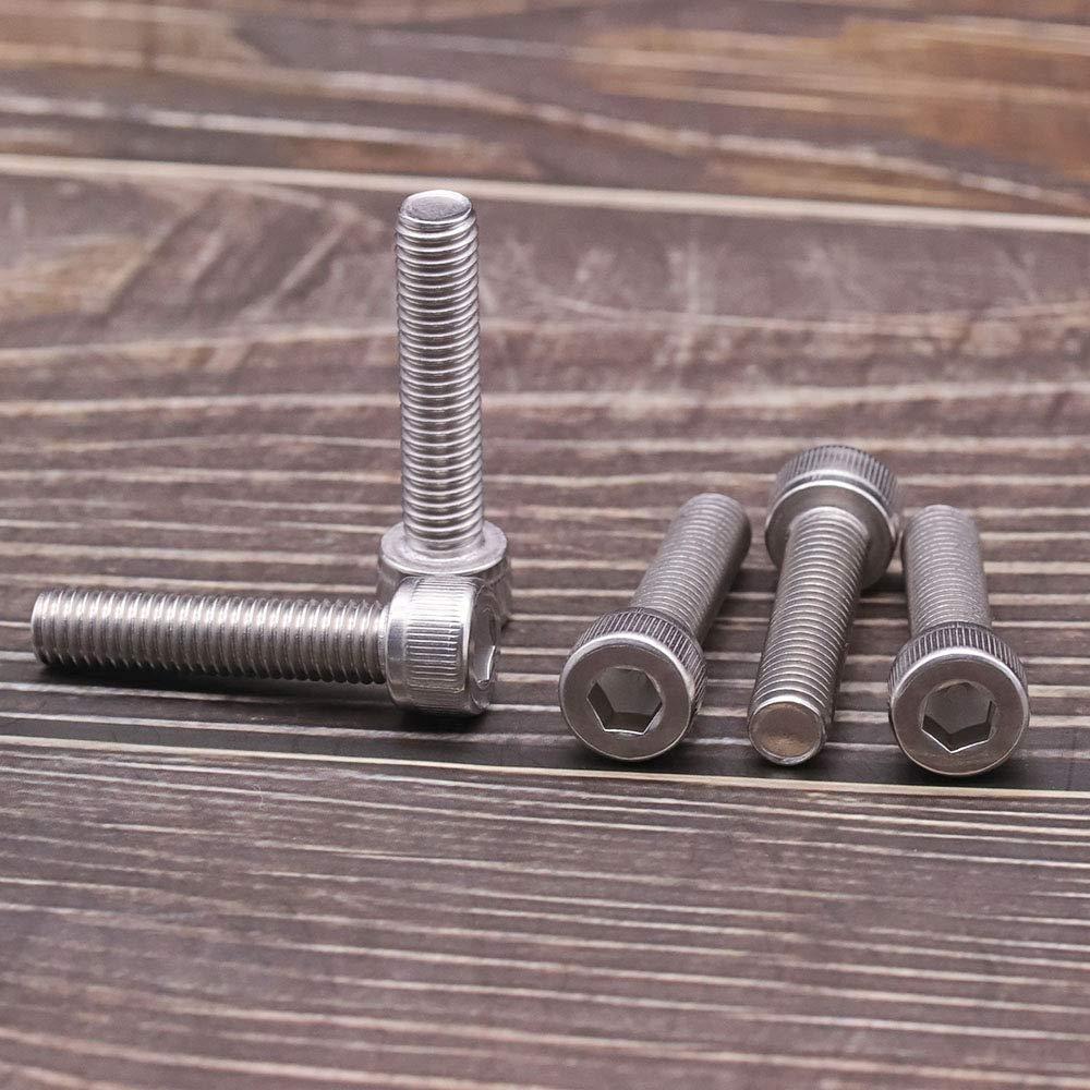 Snapklik.com : 10-24 X 1 Socket Head Cap Screws, 304 Stainless Steel 18 ...