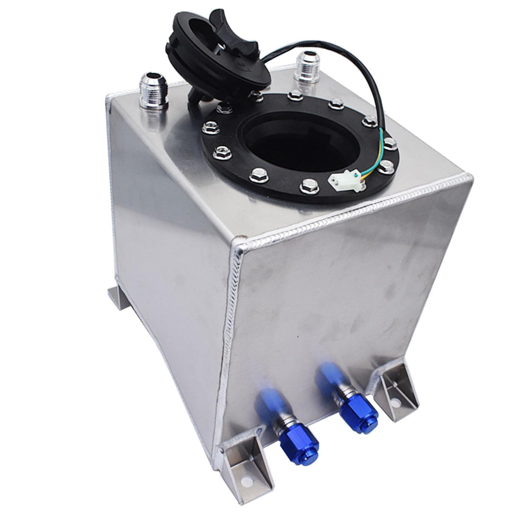 Amazon.com: 2.5 Gallon / 9.5L Fuel Cell Tank Polished Aluminum Racing ...