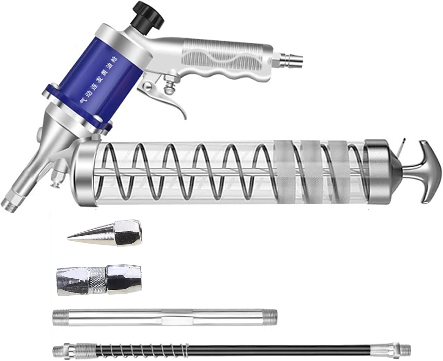 Amazon.com: Heavy Duty Greases Guns Kit Grip Guns Set Lubrication ...
