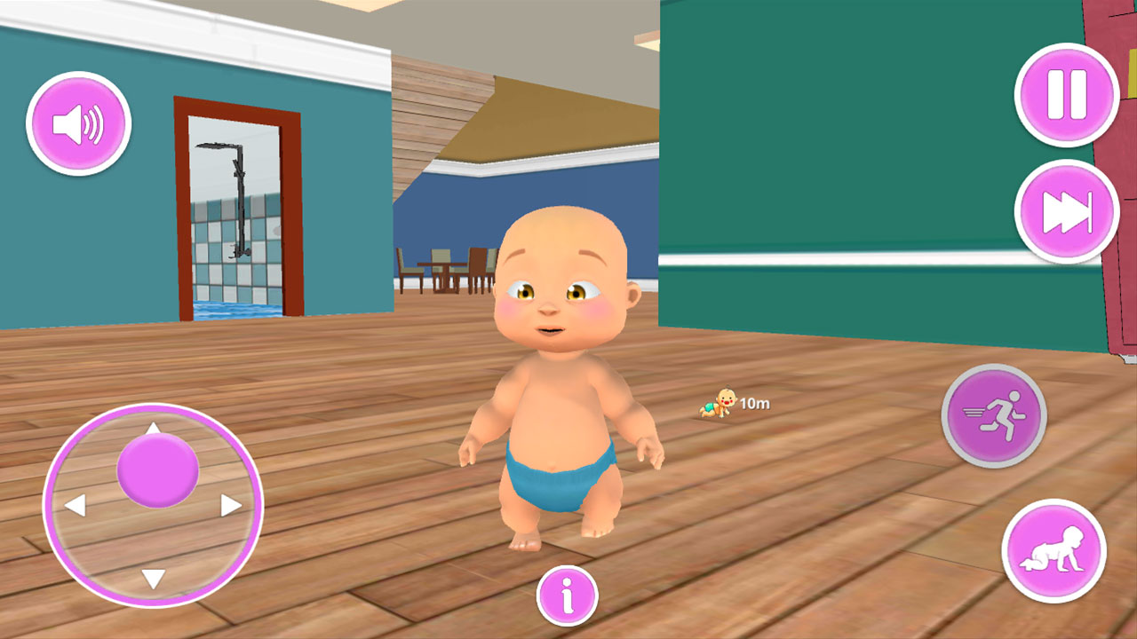 Where is your Virtual Daddy & Mommy 3D Simulator Game: Real Newborn ...