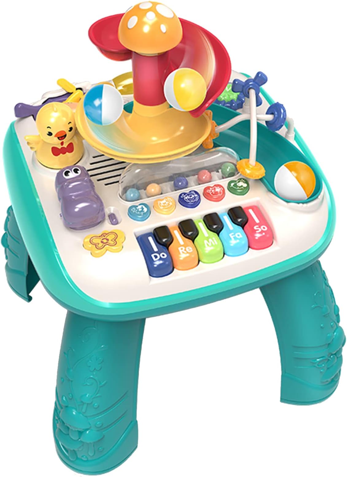 Amazon.com: Baby Einstein Curiosity Table Activity Station Table ...