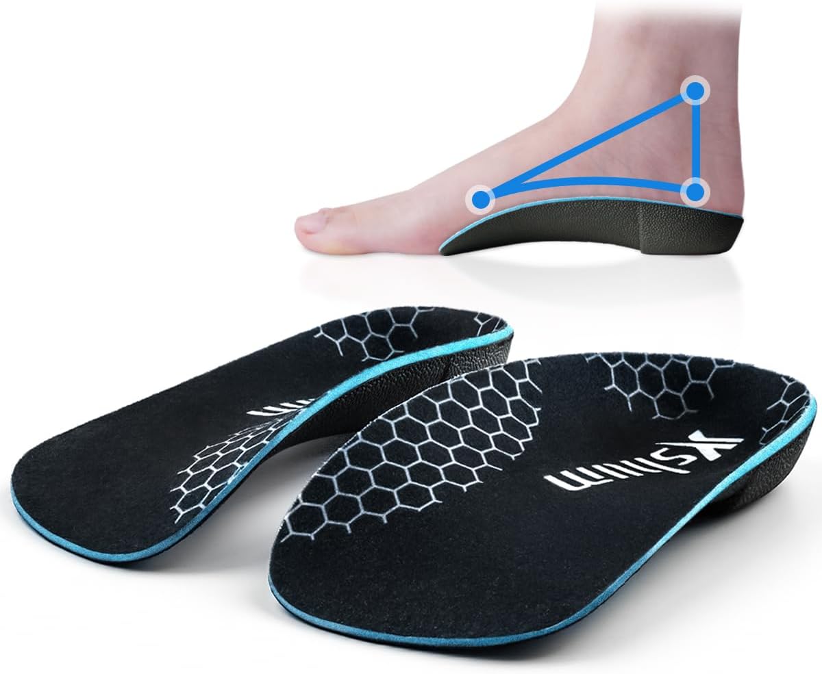 Amazon.com: Xshum 3/4 Orthotic Insoles, Shoe Inserts for Plantar ...
