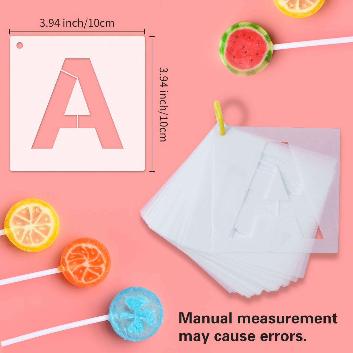 Buy Alphabet and Number Stencils Set,Letter and Number Stencils for ...