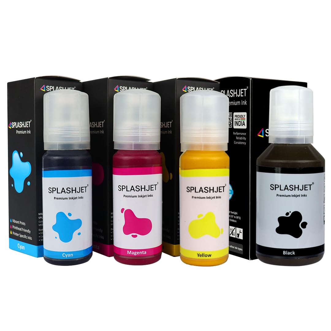 Splashjet 008 Compatible Refill Pigment Ink for Epson L15150, L15160 ...