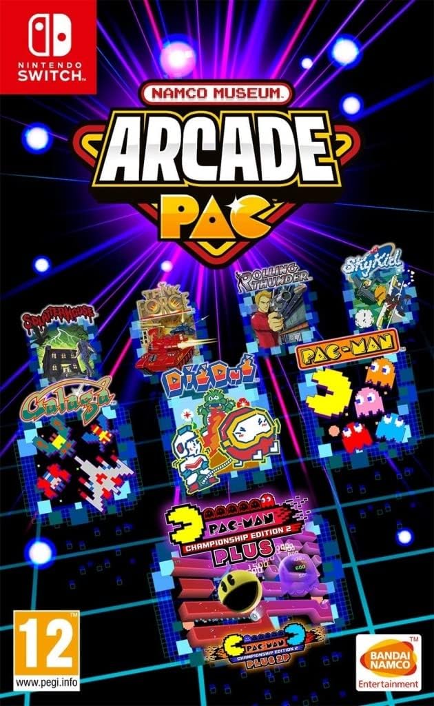 NAMCO MUSEUM ARCADE PAC (Nintendo Switch) : Amazon.co.uk: PC & Video Games