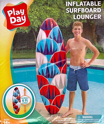 Summer Waves Inflatable Surf board Pool Lounge : Amazon.in