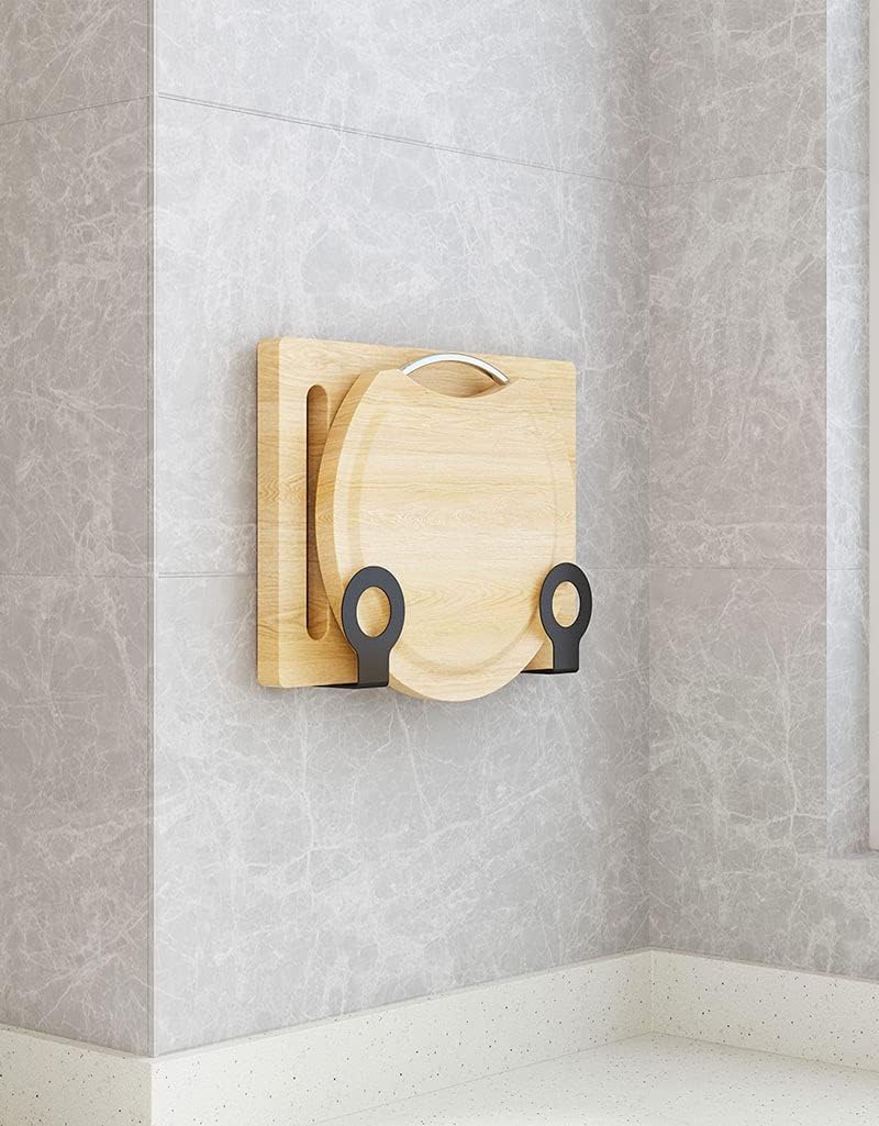 Amazon.com: Kitidy Kitchen Wall-Mounted Cutting Board Holder – Hanging ...