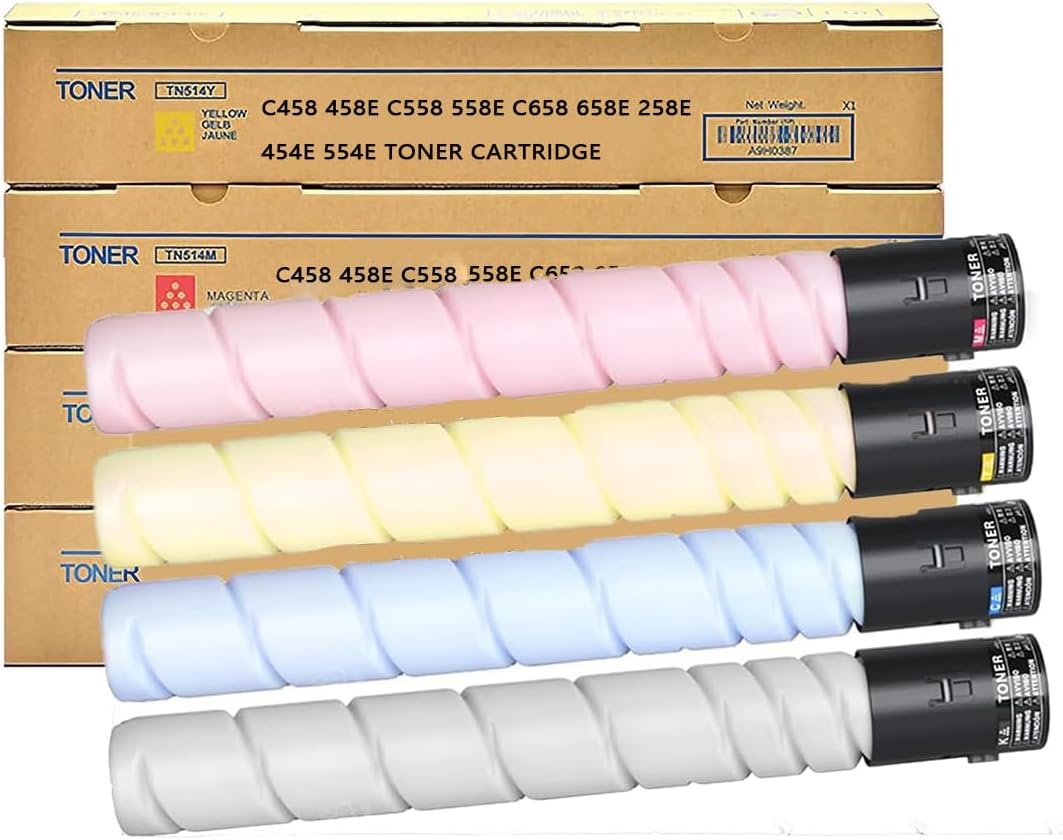 Amazon.com: TRICARI 4 Pack Toner Cartridge TN514 TN324 TN512 TN513 ...