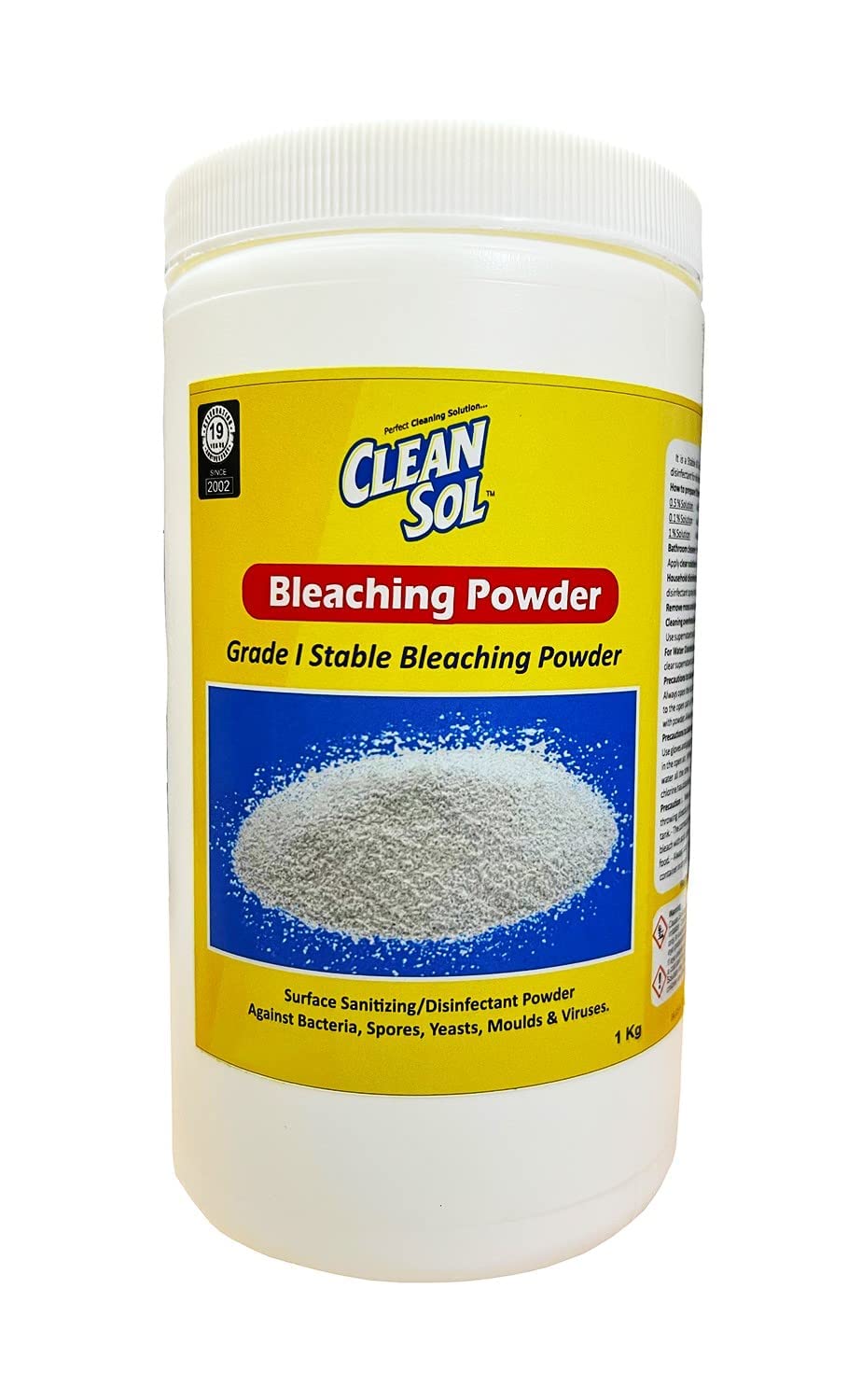 Cleansol Bleaching Powder Disinfectant - 1 Kg : Amazon.in: Health ...
