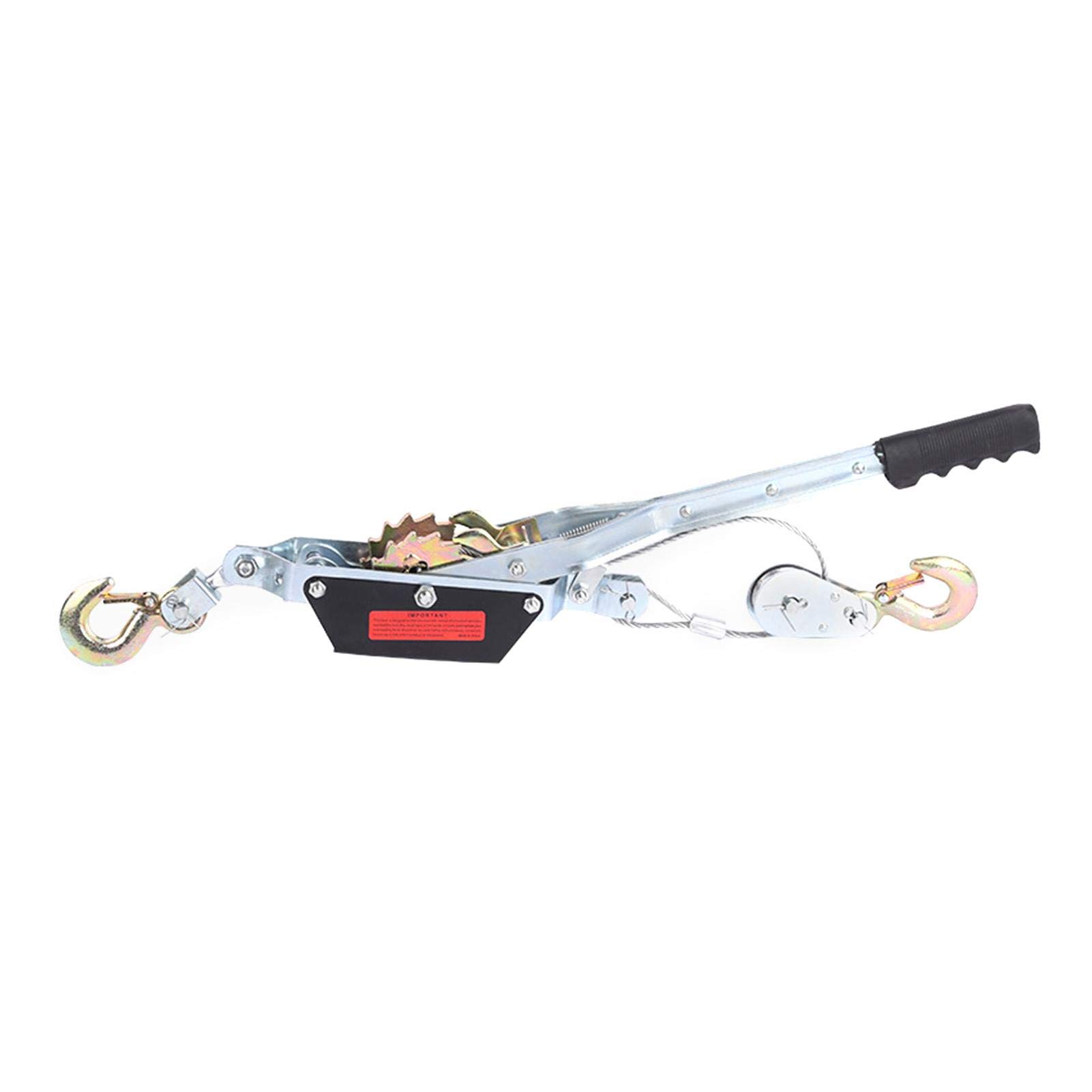 Buy 1T2T Heavy-Duty Hand Puller Cable Dual Gear Power Ratchet Puller ...