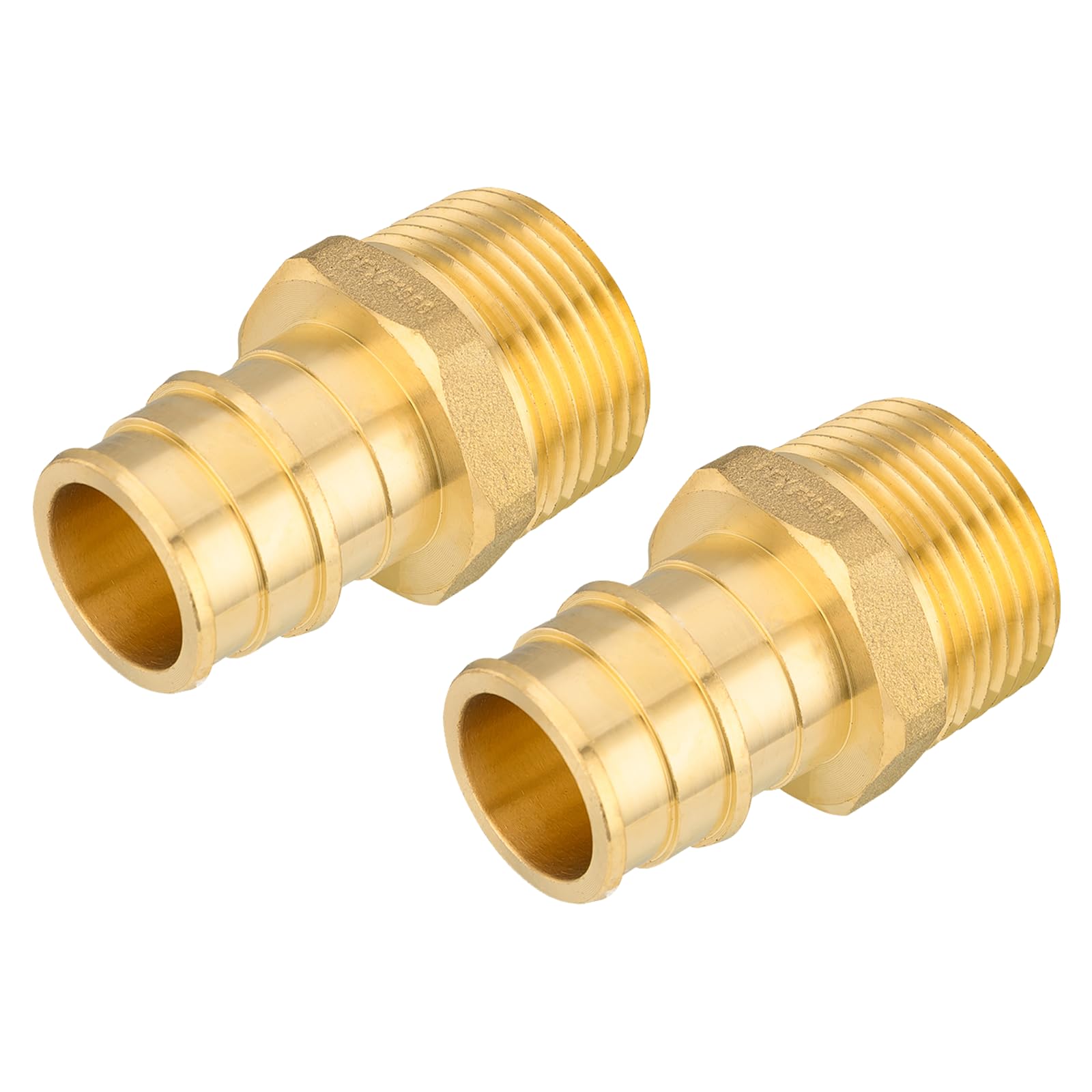 Snapklik.com : 2-Pack Pex A Fitting, Pex Expansion 1/2 Inch Male Thread ...