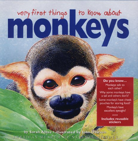 Very First Things to Know About Monkeys (Very First Things to Know ...