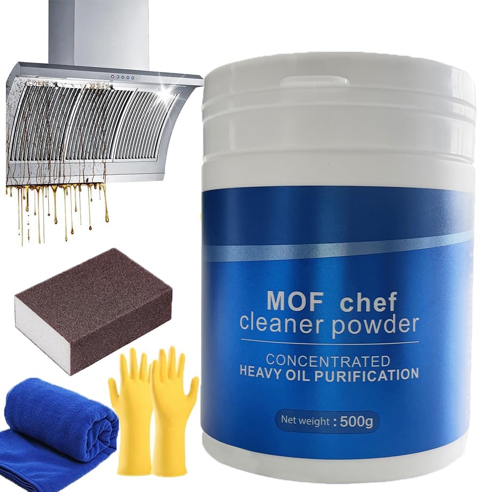 Amazon.com: M.O.F Chef Cleaner Powder, Mof Chef Cleaner Powder, Mof ...