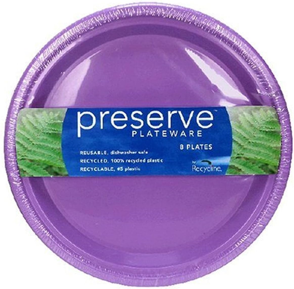 Amazon.com: Preserve Plateware Made with Recycled Plastics, Large ...