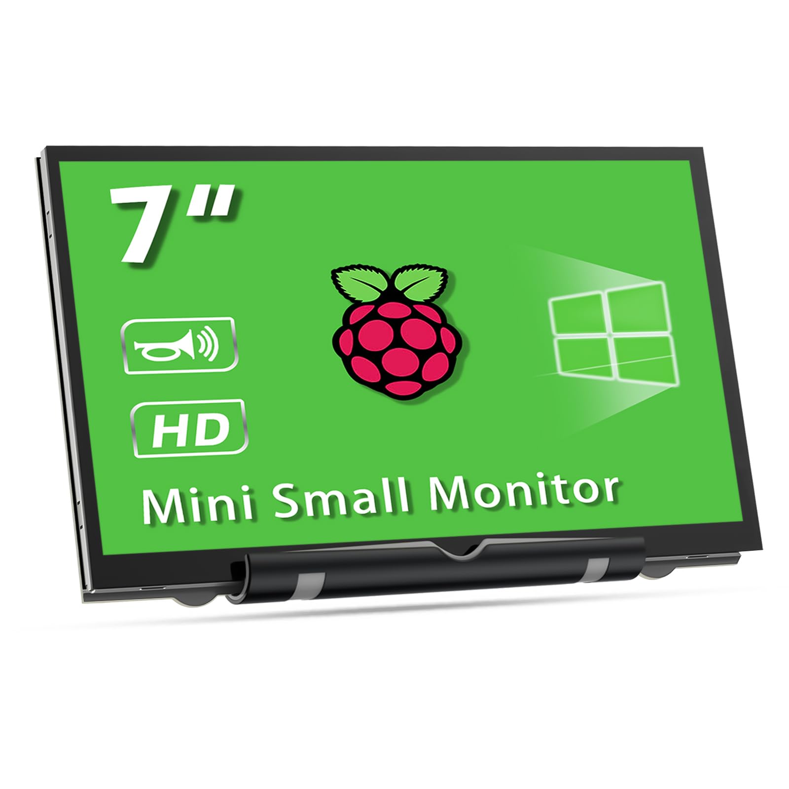 Amazon.com: HAMTYSAN 7Inch Raspberry Pi Screen HDMI Monitor 800x480 LCD ...