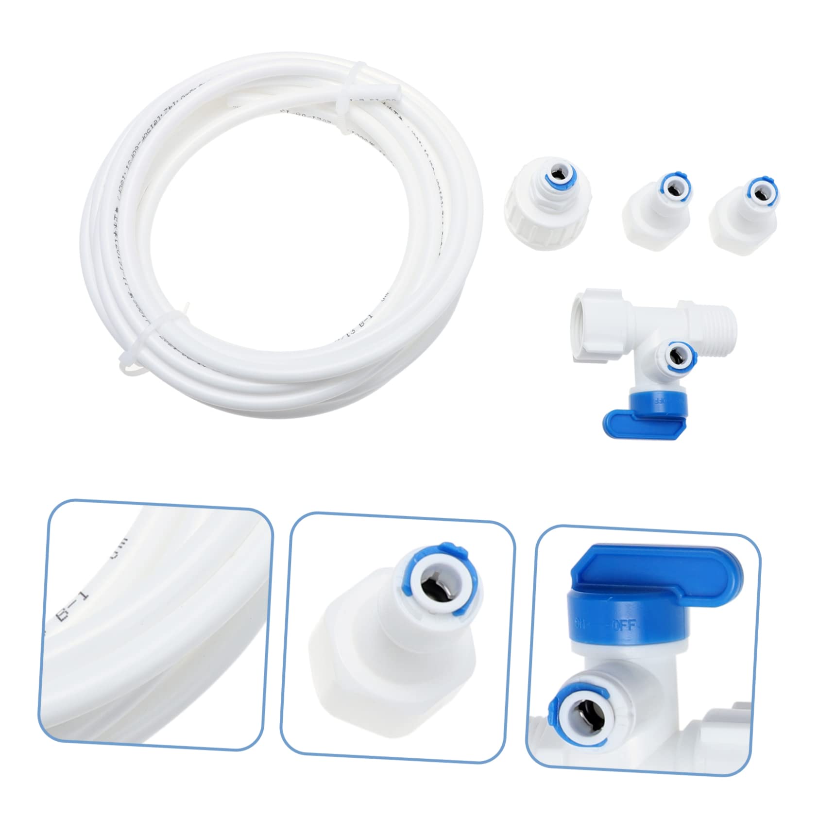 Snapklik.com : 1 Set Ice Machine Inlet Pipe Ice Maker Water Pipe Ice ...