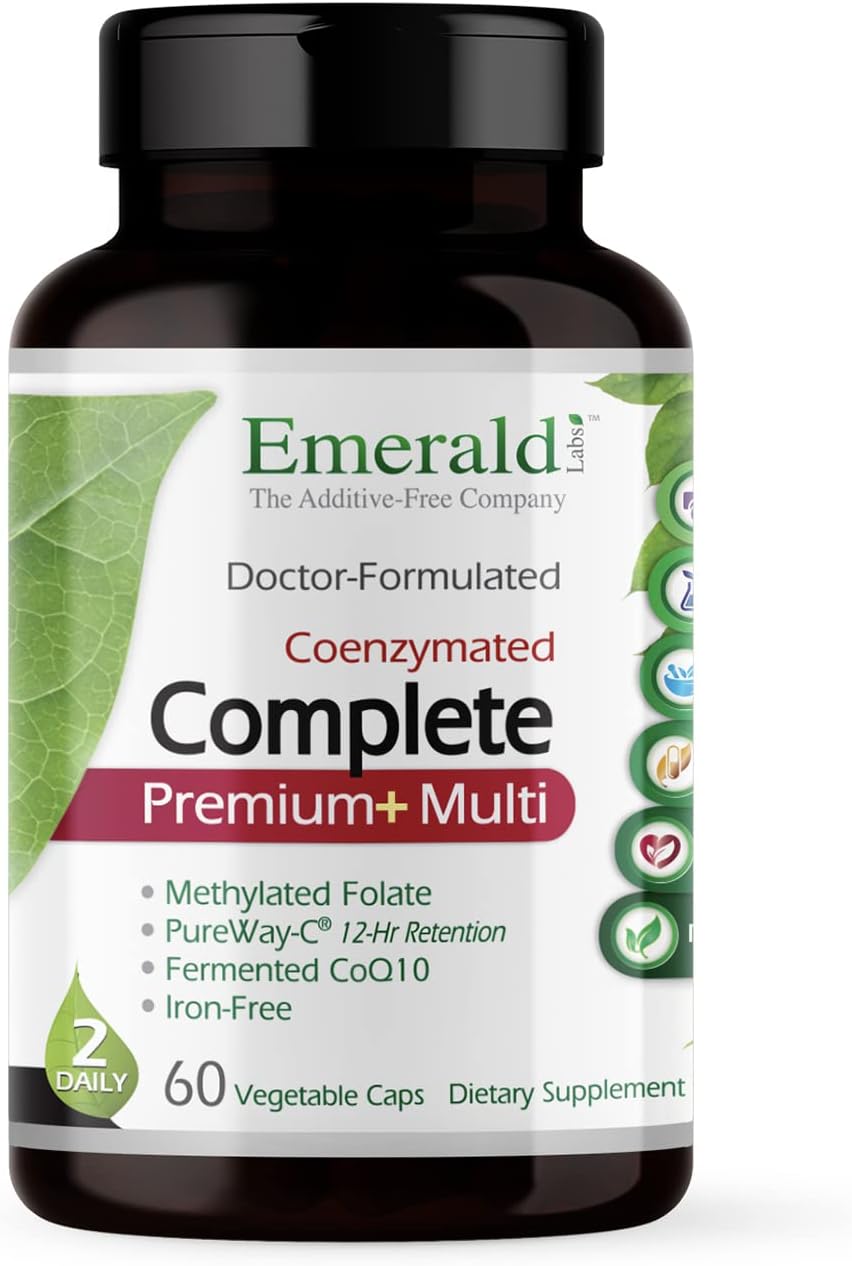 Amazon.com: EMERALD LABS Complete Premium Multi - Multivitamin for Digestive & Immune Support ...