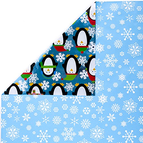 Hallmark Reversible Christmas Wrapping Paper Bundle (Pack of - Want It All