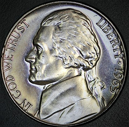 1965 P Jefferson Nickel Special Mint Set Proof 1965-P SP-67 CAM Nickel ...