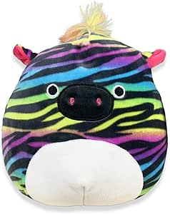 Squishmallow Official Kellytoy Plush Wildlife Zoo Squad Squishy Soft Plush Toy Animals (Safiyah ...