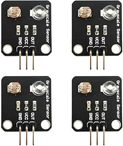 Amazon.com : Grayscale Sensor Photosensitive Resistor Light Sensor ...